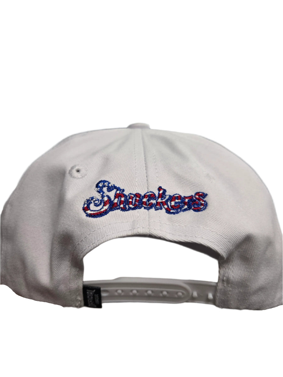 Official League White A-Frame cap with Biloxi Lighthouse in Red, White ...