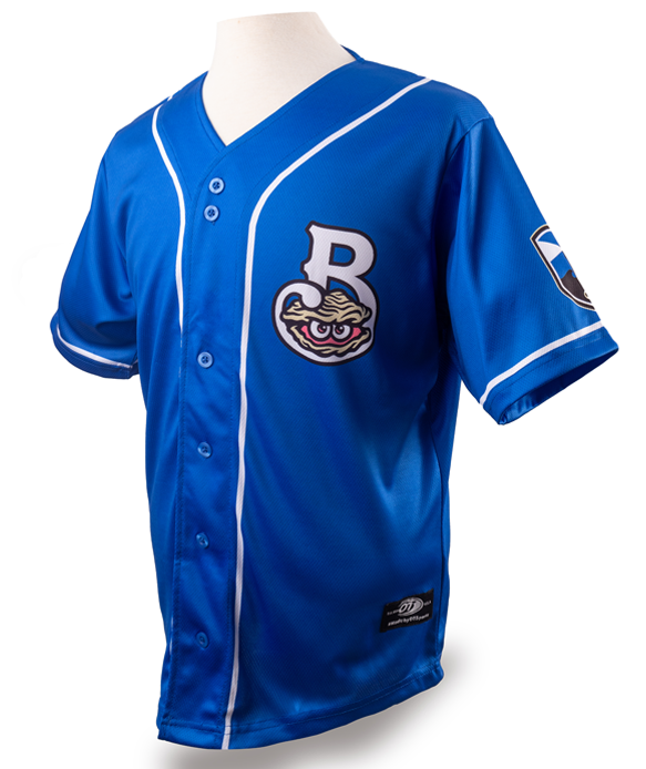 Alternate Royal Blue Adult Jersey – Biloxi Shuckers