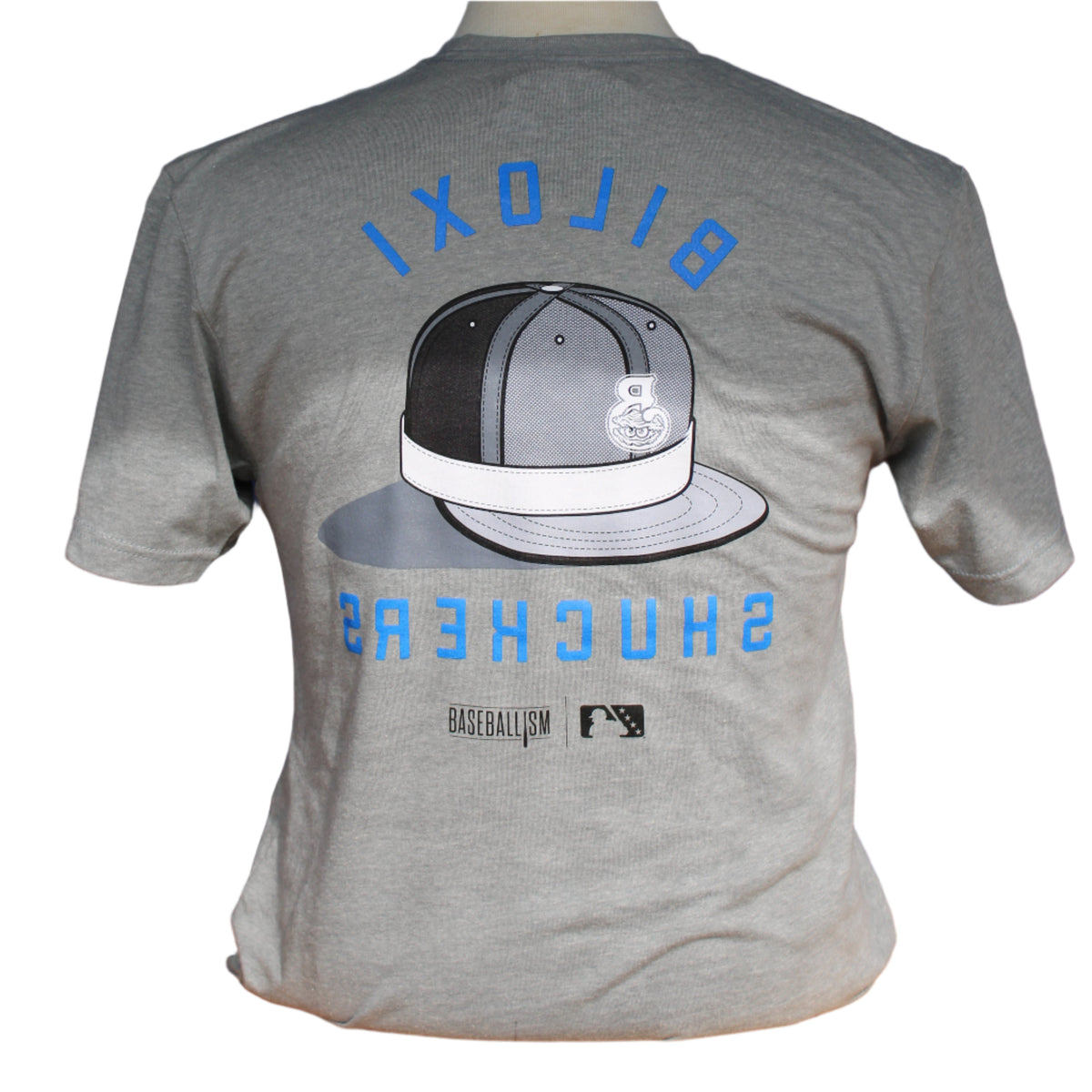 Baseballism Rally Cap Tee – Biloxi Shuckers