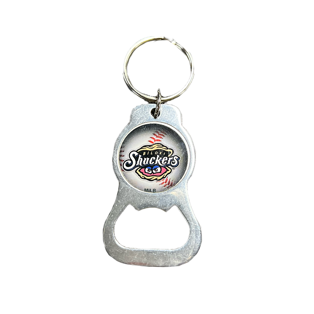 Keychain Bottle Opener – Biloxi Shuckers